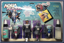 Gray Fighter / Purple Fighter - Aqua Fighters - 2-Packs - Remco Action ...