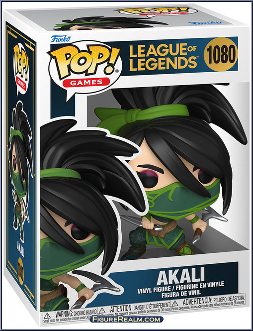 Akali - Arcane: League of Legends - Pop! Vinyl Figures - Funko Action ...