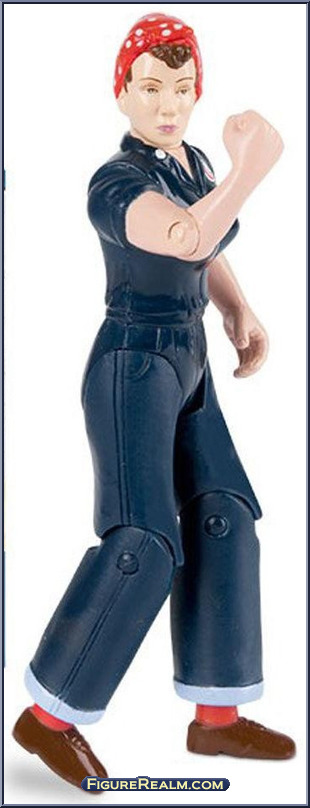 Rosie the Riveter - Archie McPhee - Basic Series - Accoutrements Action ...