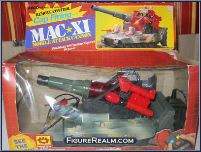 Remote Control Cap Firing Mac XI Mobile Attack Cannon - Arco Vehicles ...