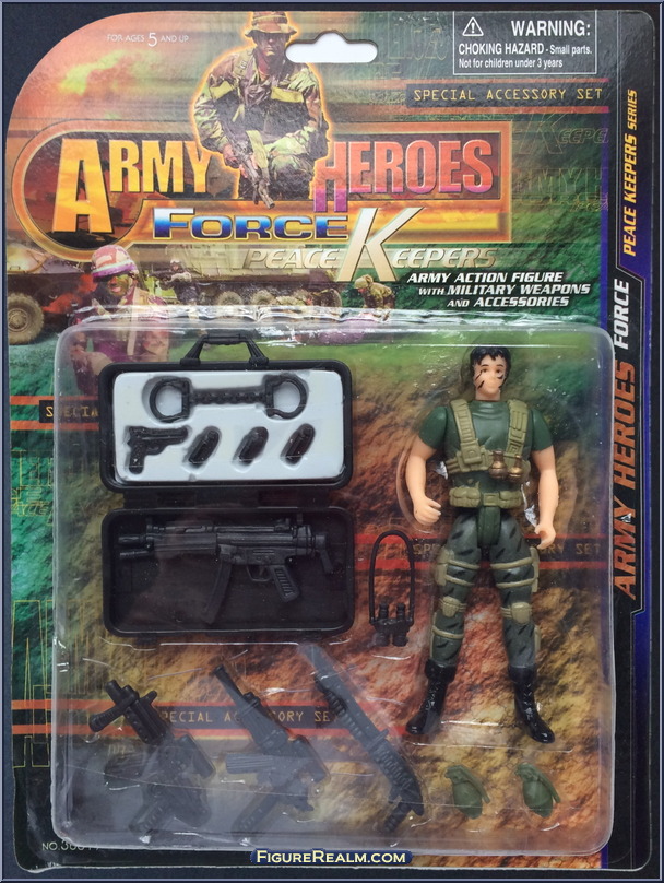 Peace Keeper #4 - Army Heroes Force - Basic Series - Polyfect Action Figure