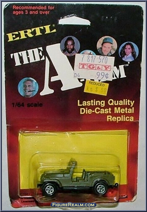 Jeep - A-Team - Basic Series - ERTL Action Figure