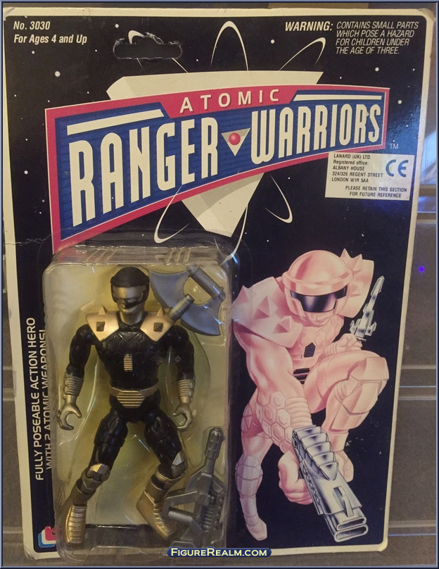 Black Warrior - Atomic Ranger Warriors - 6" Scale - Carded - Lanard ...