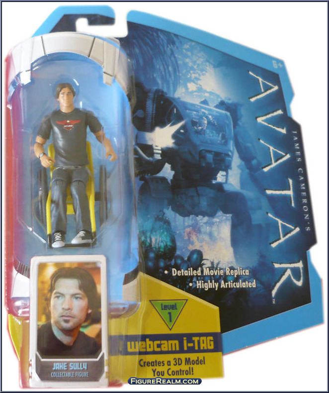 Jake Sully (Long Hair) - Avatar - Basic Series - Mattel Action Figure