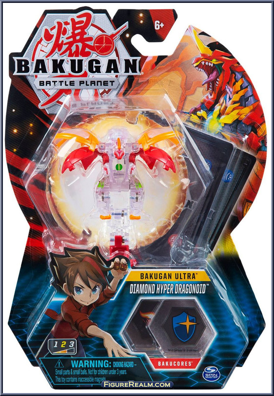Diamond Hyper Dragonoid - Bakugan - Battle Planet - Ultra - Spinmaster ...