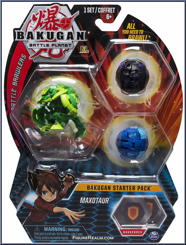 Maxotaur - Bakugan - Battle Planet - Starter Pack - Spinmaster Action ...