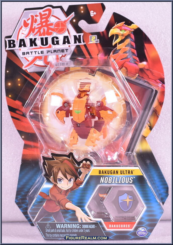Nobilious - Bakugan - Battle Planet - Ultra - Spinmaster Action Figure