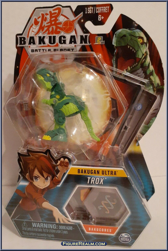 Trox - Bakugan - Battle Planet - Ultra - Spinmaster Action Figure