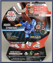 Aquos Cyndeous - Bakugan - Battle Planet - Ultra - Spinmaster Action Figure