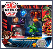 Ventus Phaedrus / Pyrus Hydranoid - Bakugan - Battle Planet - Battle ...