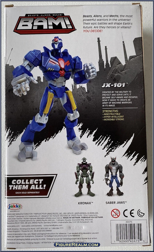 JX-101 - BAM! (Beasts Aliens Mechs) - Basic Series - Jakks Pacific ...