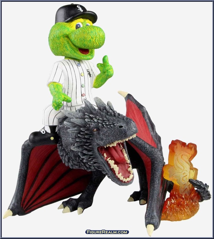 Chicago White Sox Southpaw (Game Of Thrones Mascot On Fire Dragon ...