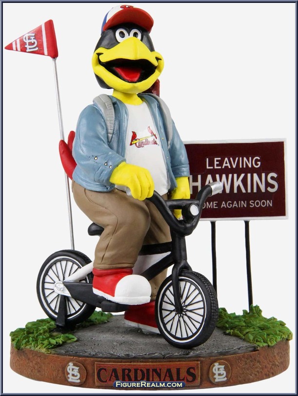 Fredbird (St Louis Cardinals) (Stranger Things Mascot On Bike ...