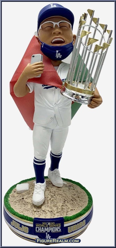 Julio Urias (Los Angeles Dodgers) (2020 World Series Champions Flag ...