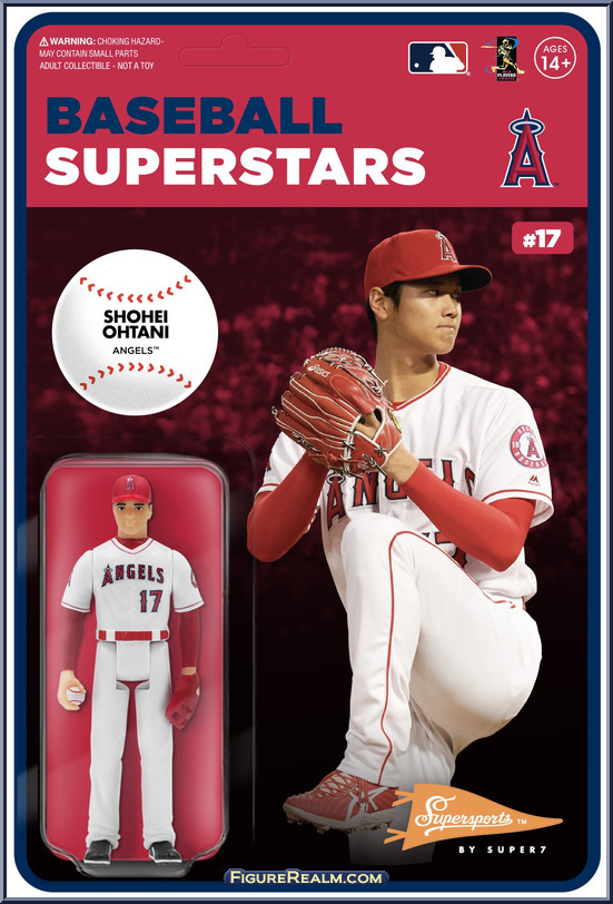 Shohei Ohtani (Angels) - Baseball Superstars - Wave 2 - Super7 Action ...