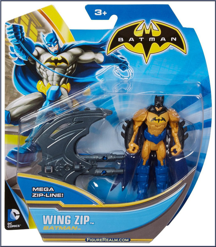 Batman (Wing Zip) - Batman - 2013 Series - Basic Series - Mattel Action ...