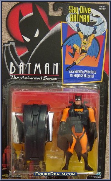 Batman (Sky Dive) - Batman - Animated Series - Series 2 - Kenner Action ...