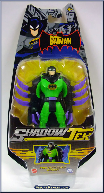 Batman (Phantom Claw) - Batman - Shadow-Tek - Basic Series - Mattel ...
