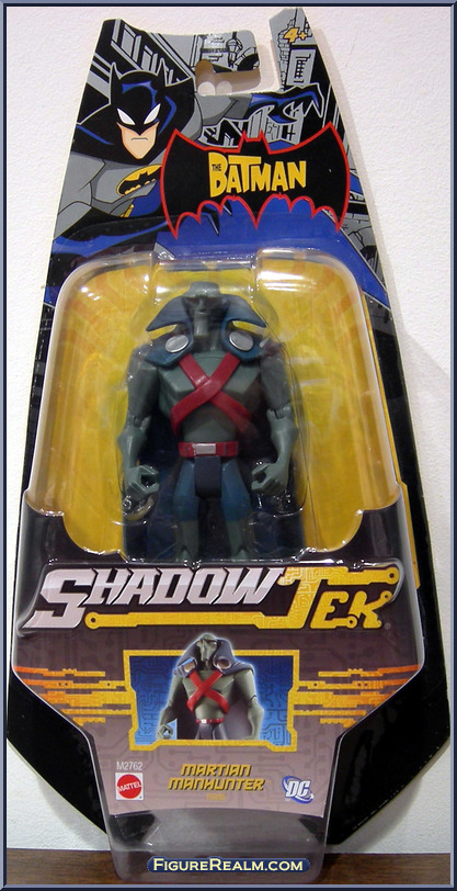 Martian Manhunter - Batman - Shadow-Tek - Basic Series - Mattel Action ...