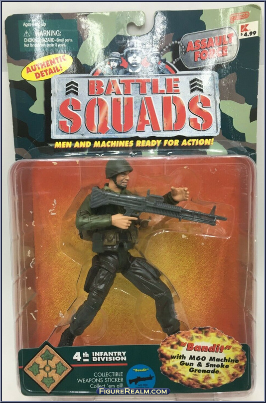 Bandit - Battle Squads - Basic Series - Galoob Action Figure