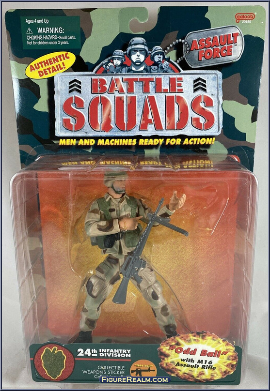 Odd Ball - Battle Squads - Basic Series - Galoob Action Figure