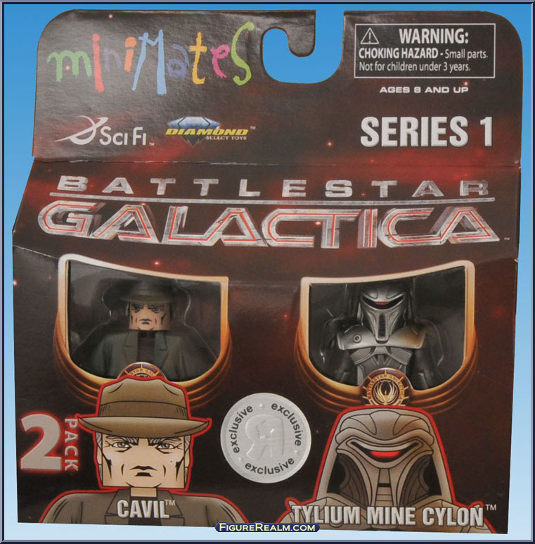 Cavil / Tylium Mine Cylon - Battlestar Galactica - Minimates - Toys R ...
