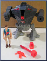 Infiltrator (with Adam Steiner) - Battletech - Carded - Tyco Action Figure