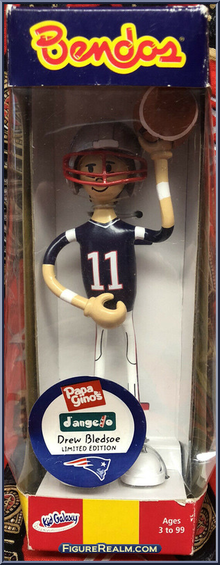 Drew Bledsoe - Bendos - Basic Series - Kid Galaxy Action Figure