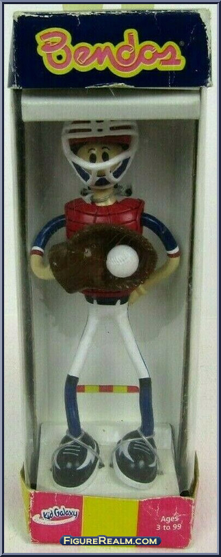 Mitts (Baseball Catcher) - Bendos - Basic Series - Kid Galaxy Action Figure