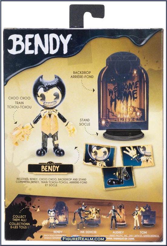 Bendy (Train) - Bendy - Basic Series - Jakks Pacific Action Figure