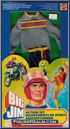 Motocross (Grey, Black) - Big Jim - Big Jim Outfits: Action Sets ...