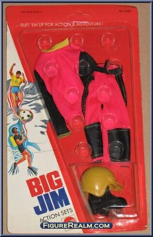 Motocross (Red, Black Suit) - Big Jim - Big Jim Outfits: Action Sets ...