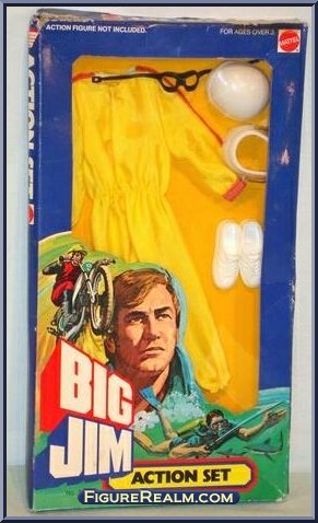 Race Driver (Yellow) - Big Jim - Big Jim Outfits: Action Sets - Mattel ...