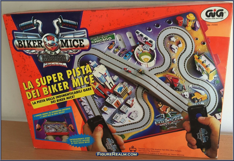 Motorized Lap Top Race Track - Biker Mice From Mars - Games - Galoob ...