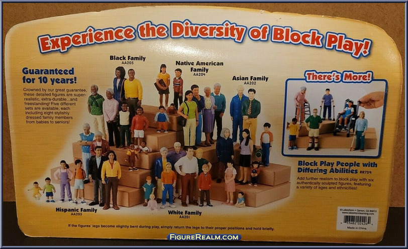 Differing Abilities - Block Play People - Basic Series - Lakeshore ...