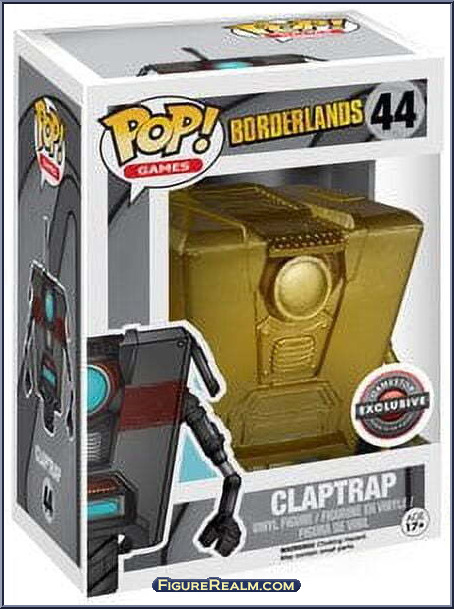 Claptrap (Gold) - Borderlands - Pop! Vinyl Figures - Funko Action Figure