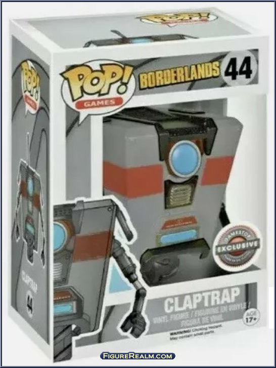 Claptrap (Gray) - Borderlands - Pop! Vinyl Figures - Funko Action Figure