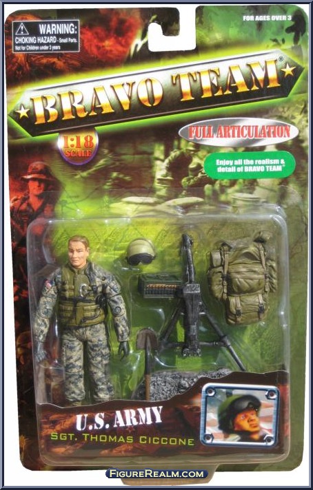 Sergeant Thomas Ciccone - Bravo Team - U.S. Army - Unimax Action Figure