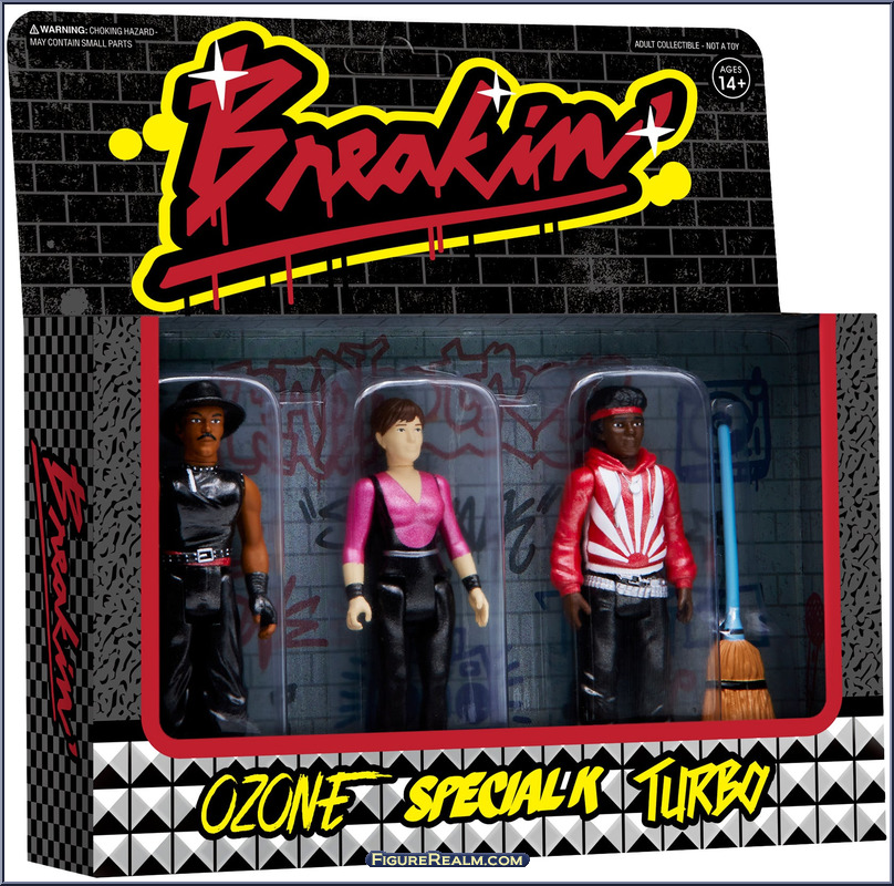 Ozone / Special K / Turbo - Breakin' - ReAction Figures - Super7 Action ...