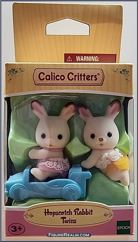 Hopscotch Rabbit Twins - Calico Critters - Basic Series - Epoch Action ...
