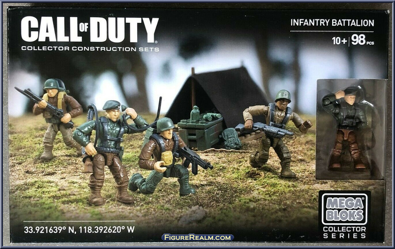 Infantry Battalion - Call of Duty - Box Sets - Mega Bloks Action Figure