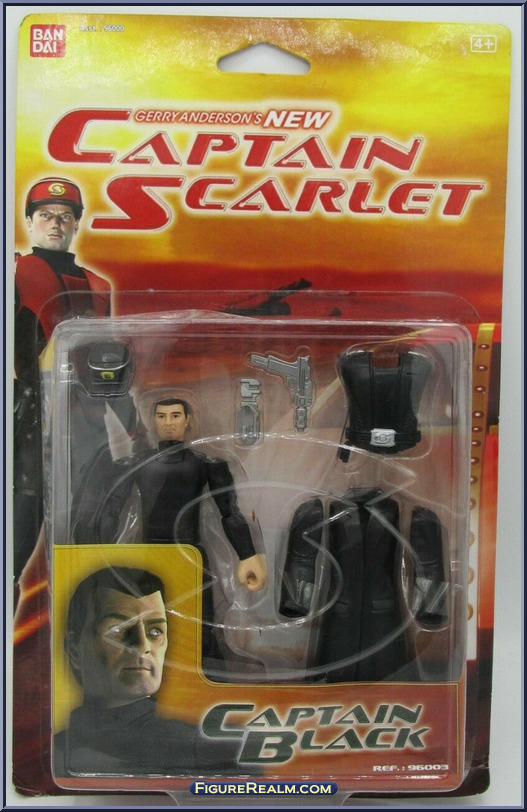 Captain Black - Captain Scarlet - Basic Series - Bandai Action Figure