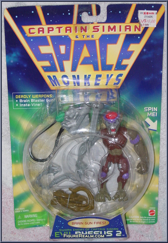 Evil Rhesus 2 - Captain Simian and the Space Monkeys - Basic Series ...