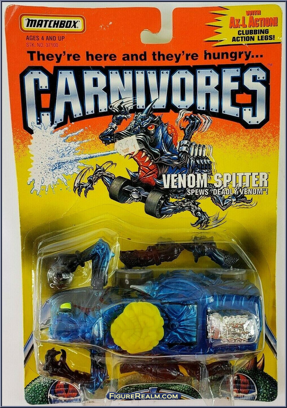 Venom Spitter - Carnivores - Basic Series - Matchbox Action Figure
