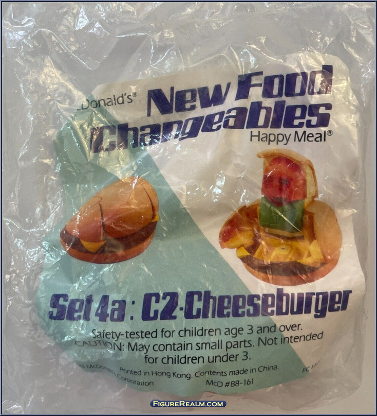 C2-Cheeseburger (Set 4a) - Changeables - 1988 Series - Square One ...
