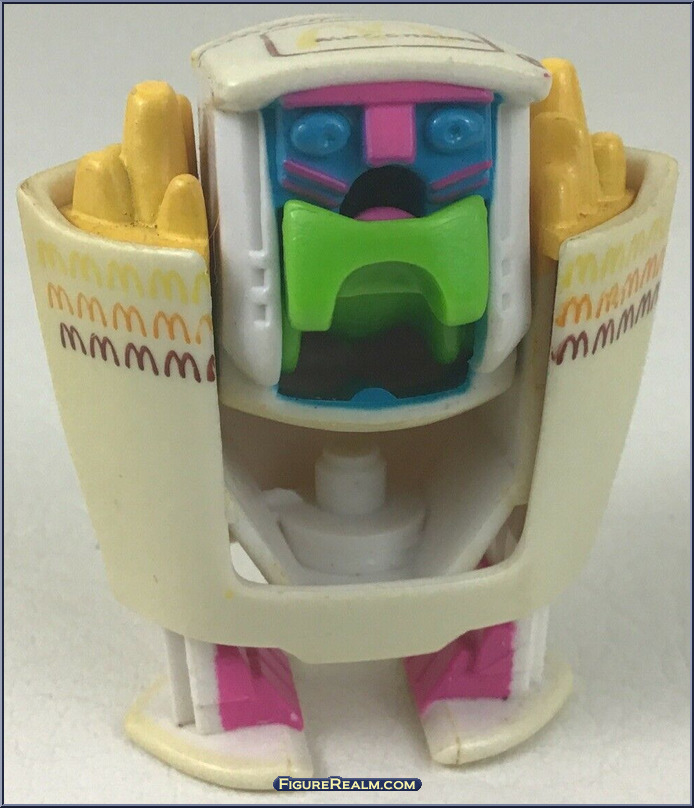 Fry-bot (Set 4b) - Changeables - 1988 Series - Square One Action Figure