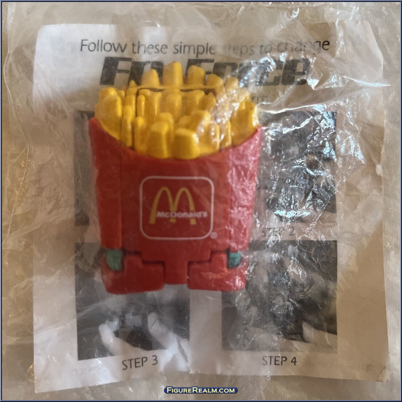 Fry Force (Set 2a) - Changeables - 1988 Series - Square One Action Figure