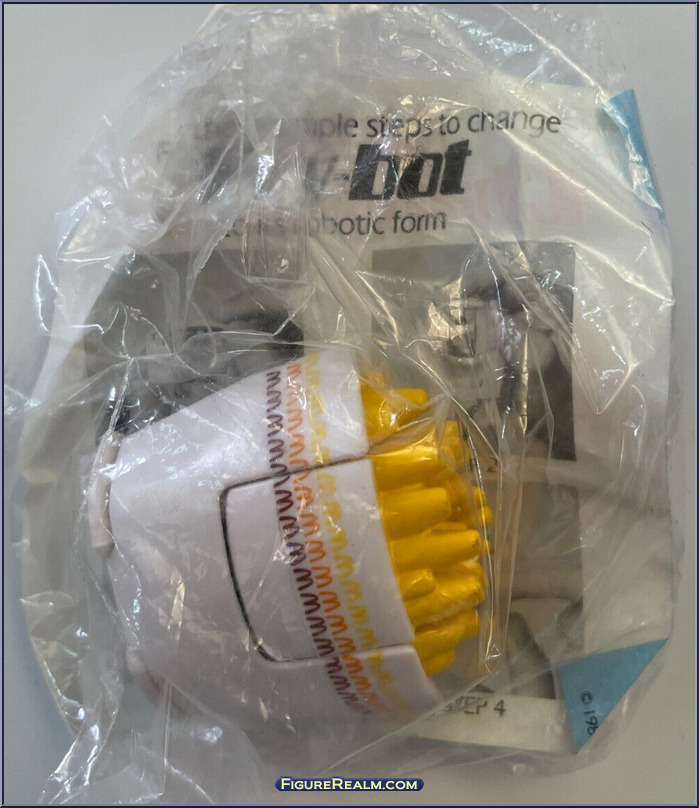 Fry-bot (Set 4b) - Changeables - 1988 Series - Square One Action Figure