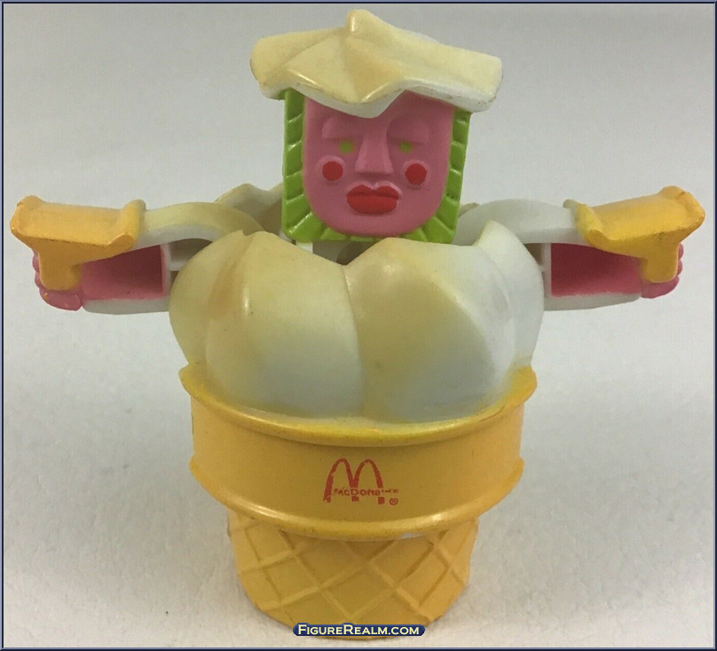 Turbo Cone (Set 3b) - Changeables - 1988 Series - Square One Action Figure