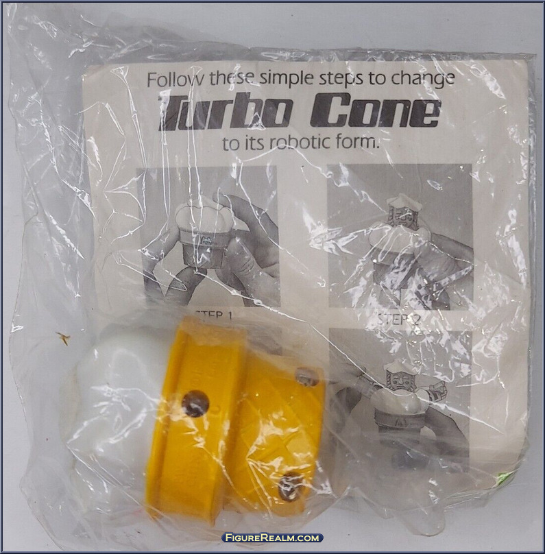Turbo Cone (Set 3b) - Changeables - 1988 Series - Square One Action Figure